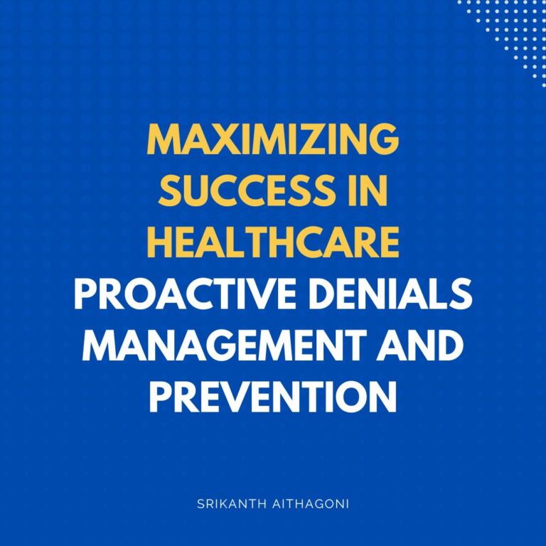 Proactive Denials Management and Prevention | Aithagoni.com